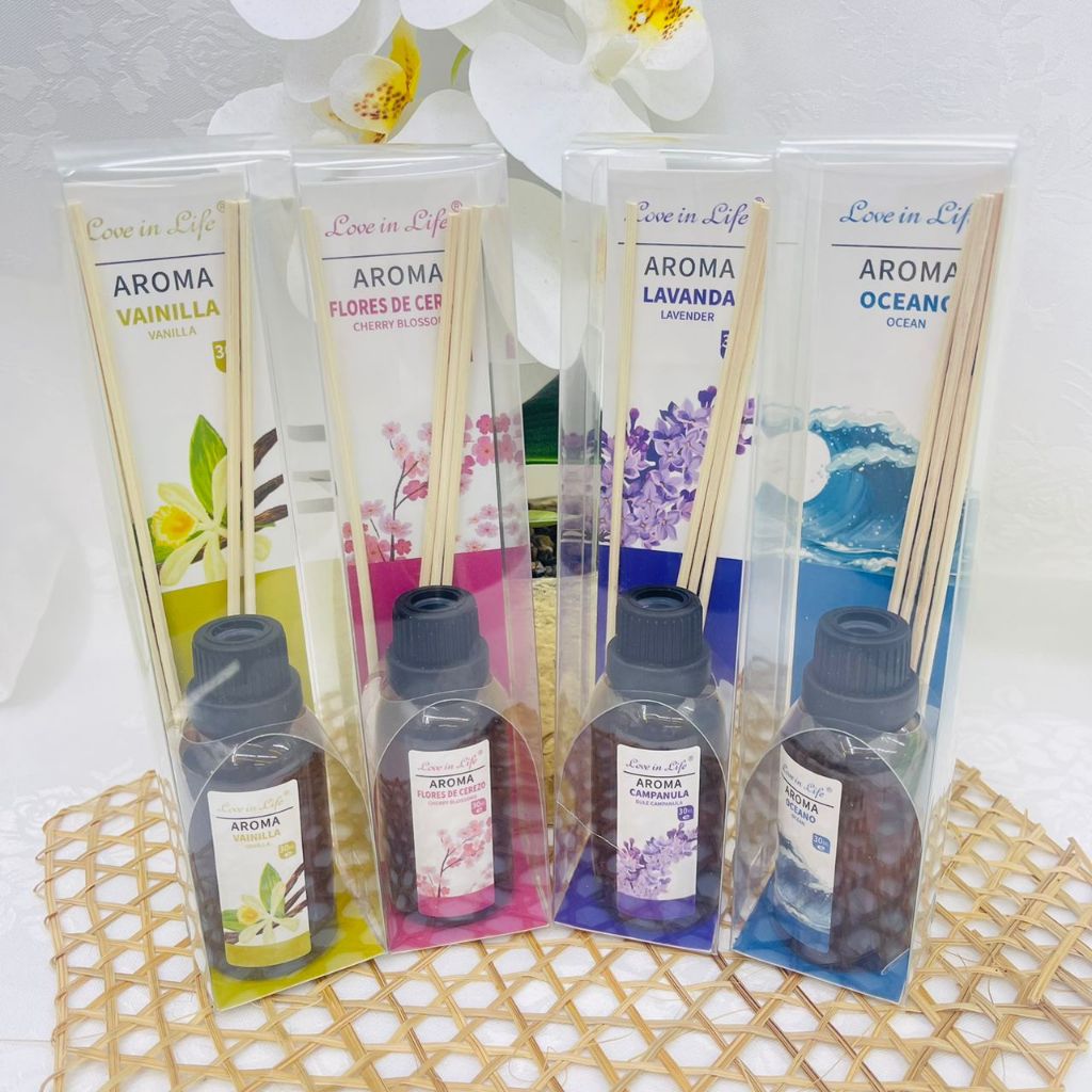🔥READY STOCK🔥10ML & 30MLFRANGRANT REED DIFFUSER | PEWANGI RUMAH HOME ...