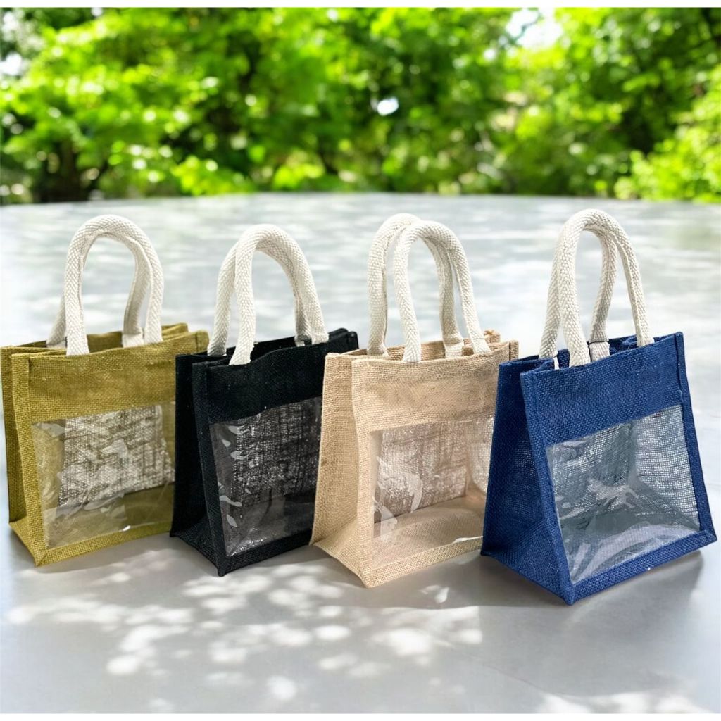 Mini Jute Bag Small Bag Shopping Bag Tote Bag Foodie Tupperwaree Beg ...
