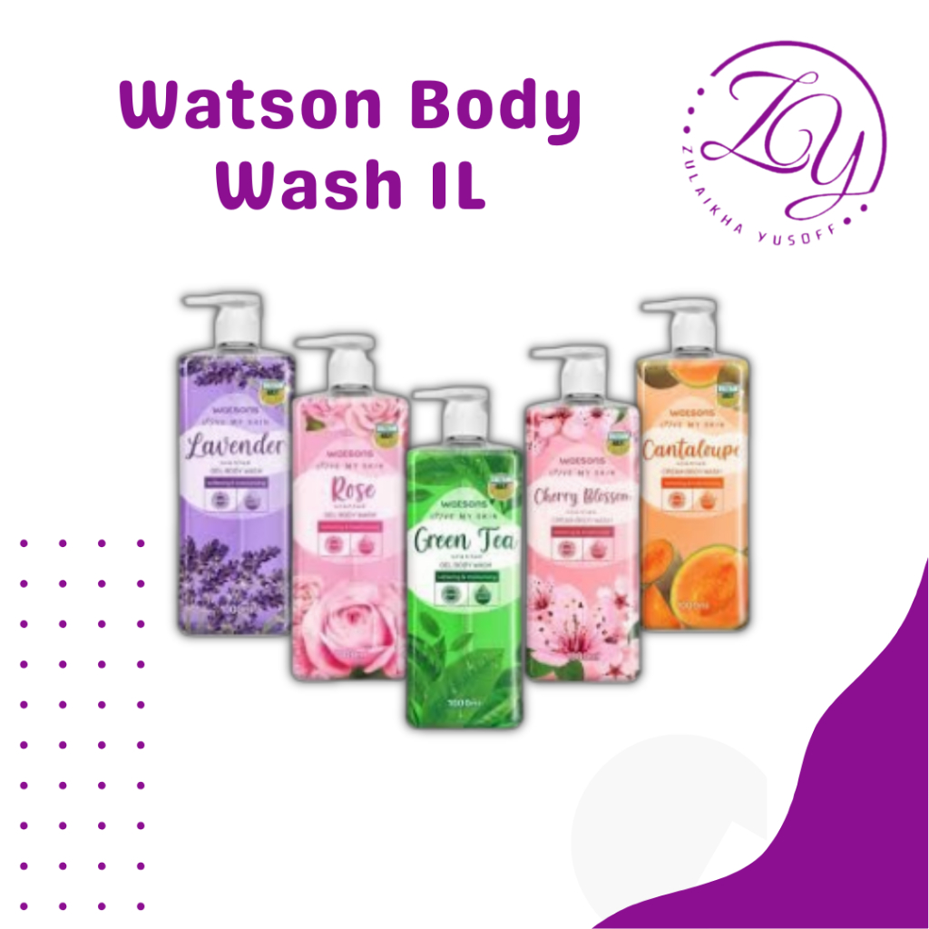 Watsons Gel Body Wash 1 liter | Shopee Malaysia