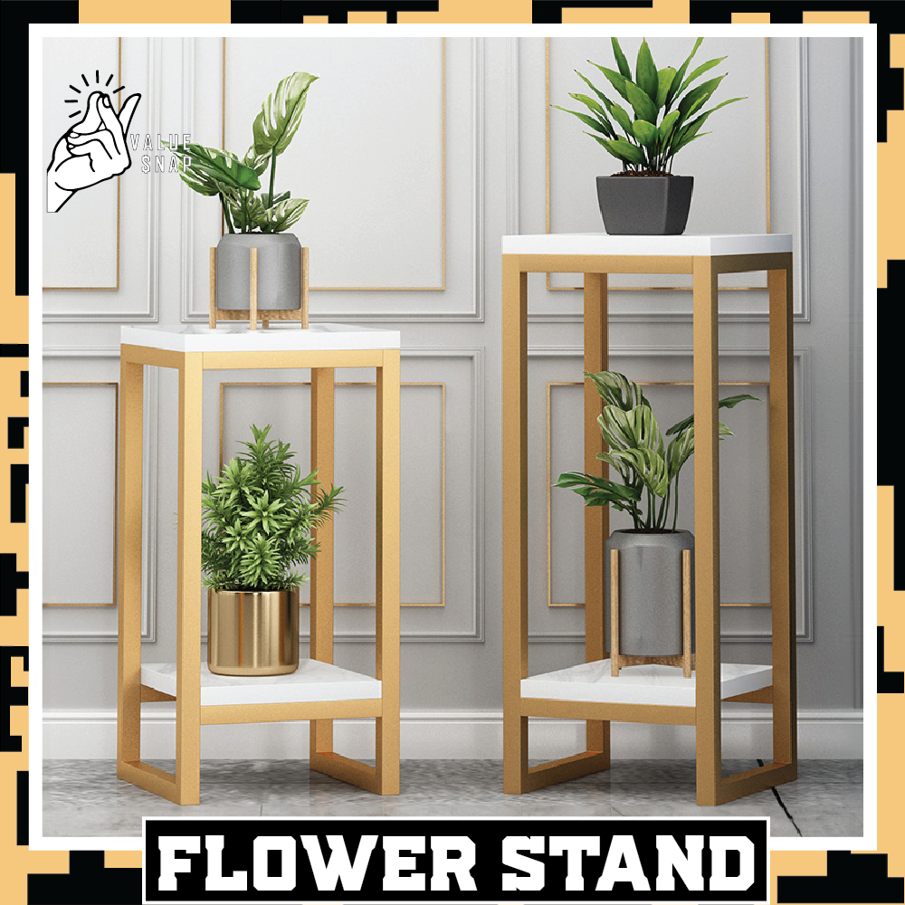 Rak Bunga Flower rack pot stand display indoor outdoor garden plant ...
