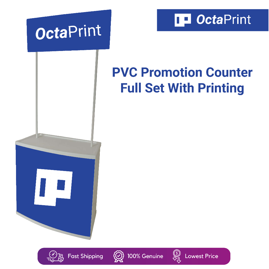 [Fast Shipping] PVC Promotion Counter / Sampling Booth / Portable ...