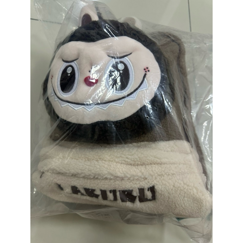 Classic Bag Series-Labubu Berber Fleece Backpack (Brown) | Shopee Malaysia