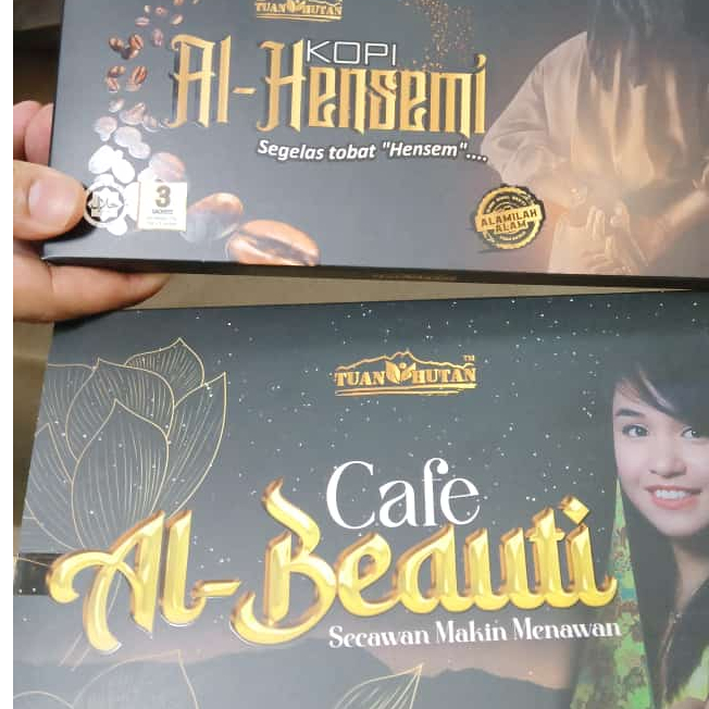 [ COMBO SET SUAMI ISTERI ]Kopi Al Hensemi & Kopi Al Beauty Tuan Hutan | Shopee Malaysia