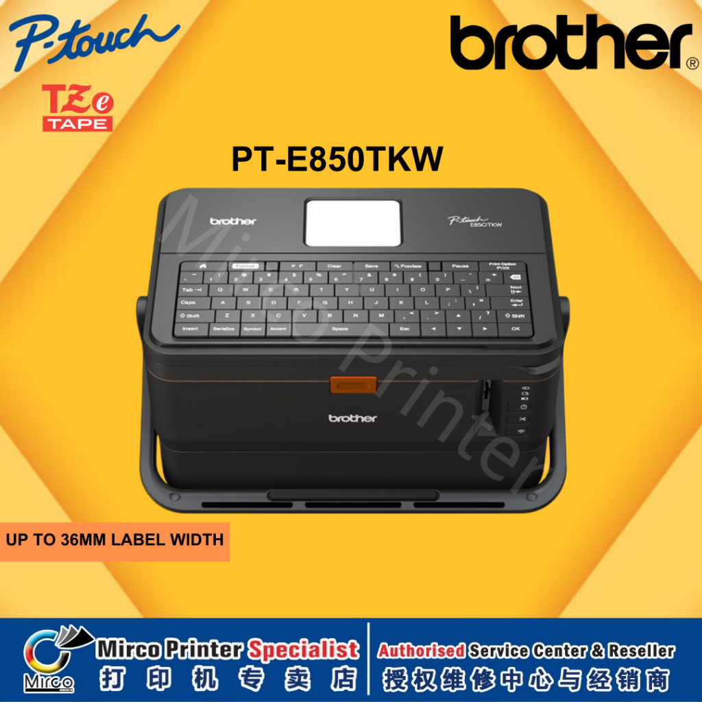 Brother PT-E850TKW Label Printer | Shopee Malaysia