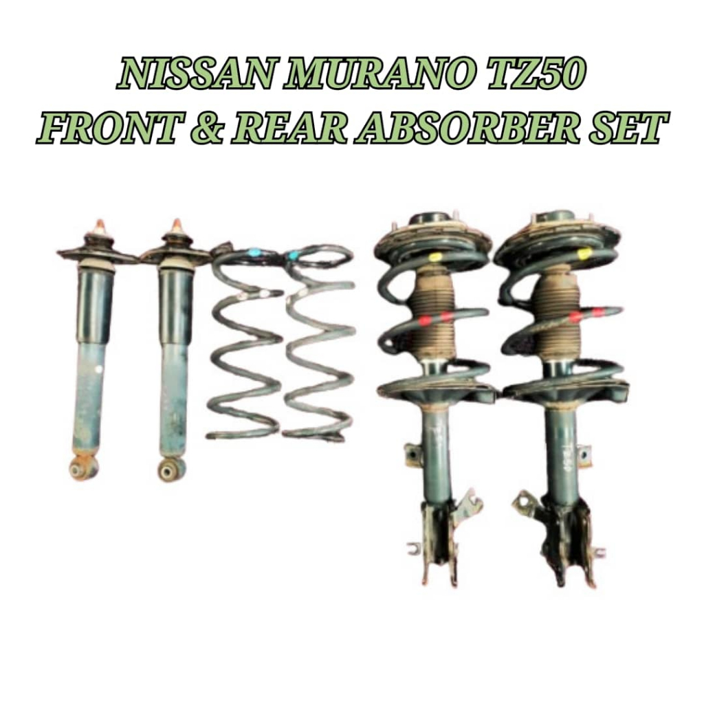Shock Absorber Nissan Murano TZ50 02-07 Front Rear Absorber / Shock ...