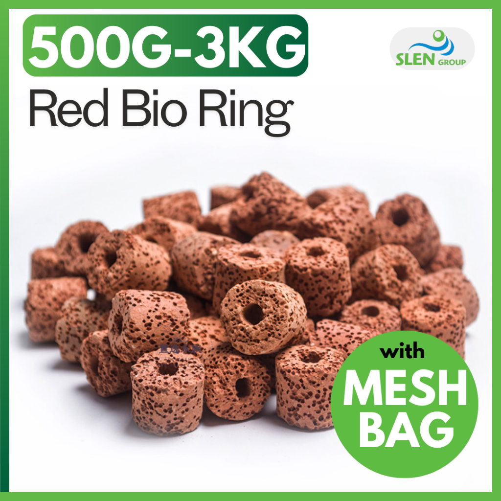 SLEN 3kg 1kg Bio Filter Media Bio Ring Bacteria House Aquarium ...