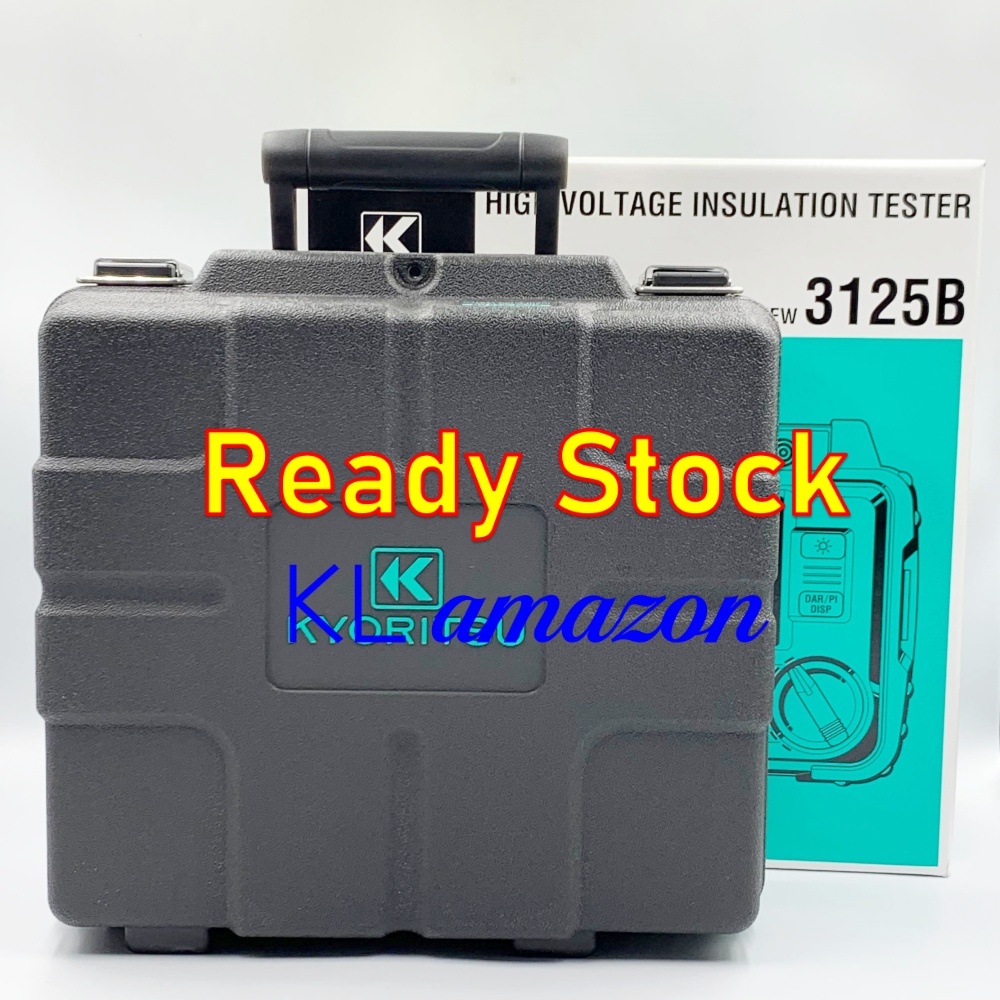 (Replaced KEW 3125A) Kyoritsu 3125B High Voltage Insulation Tester l 1 ...