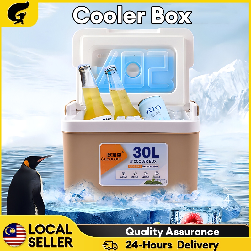 6L10L 16L 30L Ice Box Cooler Camping Cooler Box Food&Drink Fishing ...