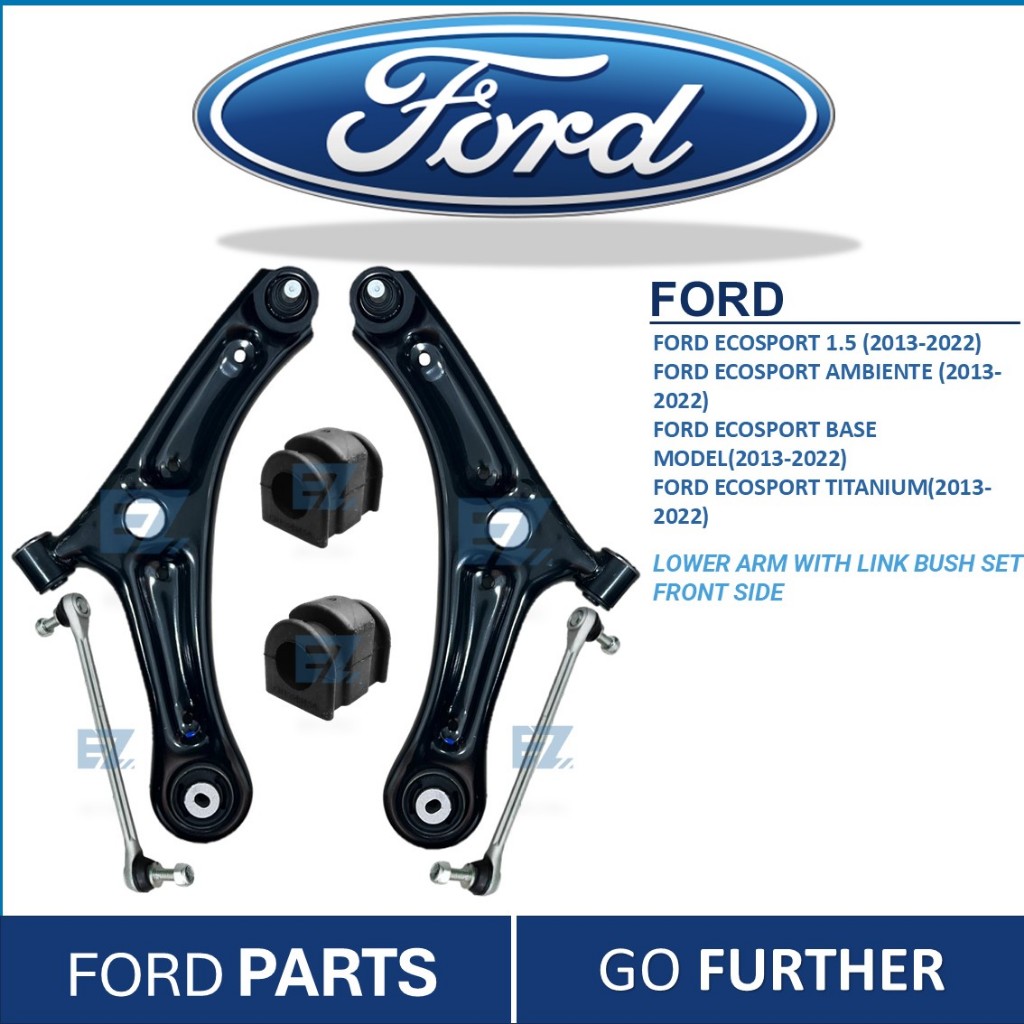 [6 IN 1 ] - FRONT LOWER ARM WITH STABILIZER LINK BUSH FOR FORD ECOSPORT ...