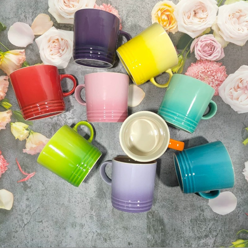 Rainbow 🌈Rejected Ceramic Mug 350ml (Small flaws, please do not place ...
