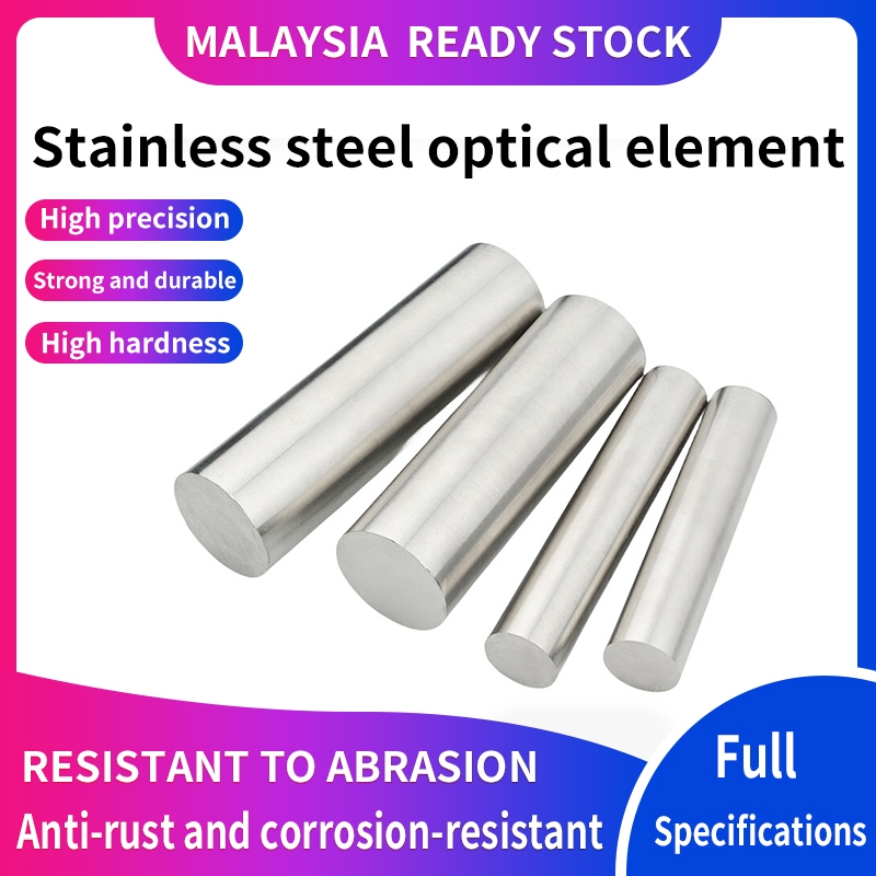 304 Stainless Steel Rod Shaft SS304 Round Bar Besi Tahan Karat 3mm 4mm ...