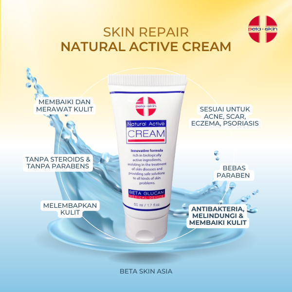 Beta Skin Asia - Active Cream - Skin Repair / Membaiki Kulit Wajah ...
