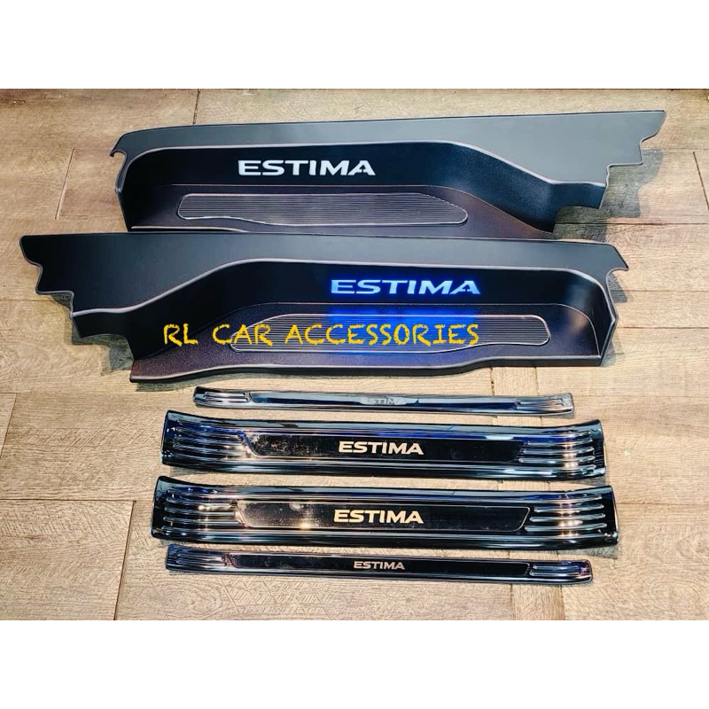 Toyota Estima acr30 acr50 acr55 2000 - 2022 LED foot door side step ...