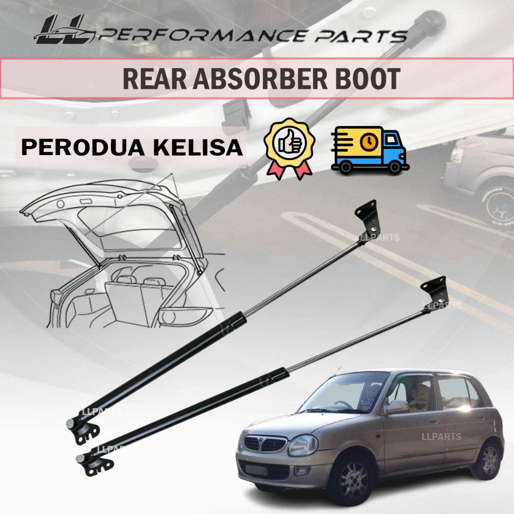 Perodua Kelisa Rear Bonnet Absorber Boot Damper Rear Boot Right Left ...