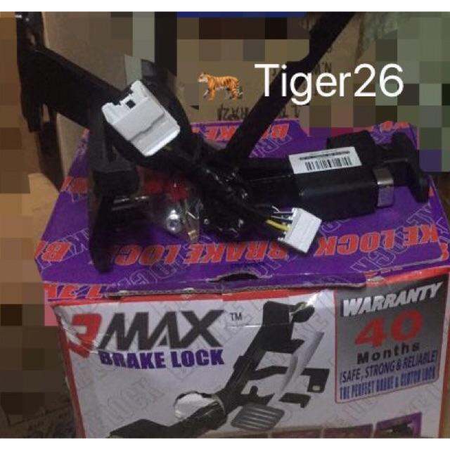 3MAX Toyota Hilux Revo 2016 Above Double Pedal Brake Lock System Auto ...