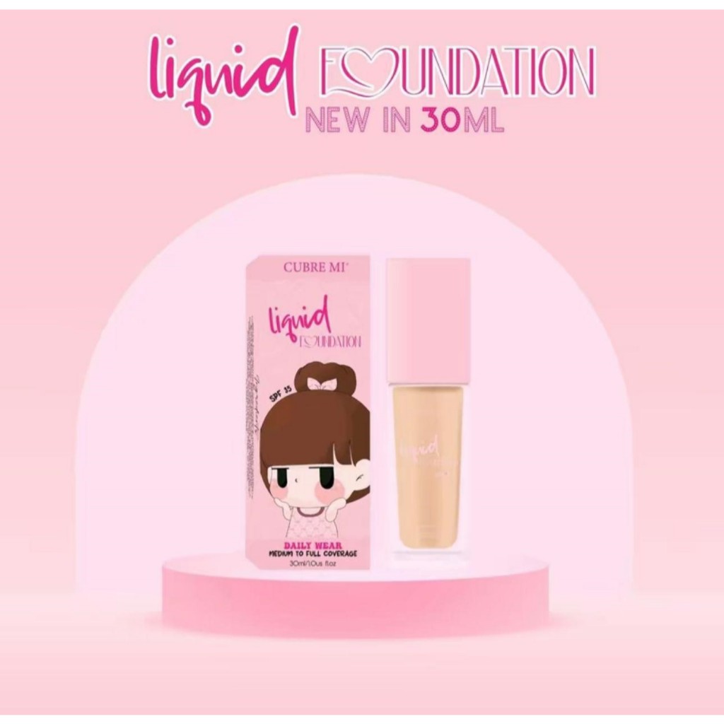 🎉 COVER MY LIQUID FOUNDATION 30ml (BOTOL BESAR) | Shopee Malaysia