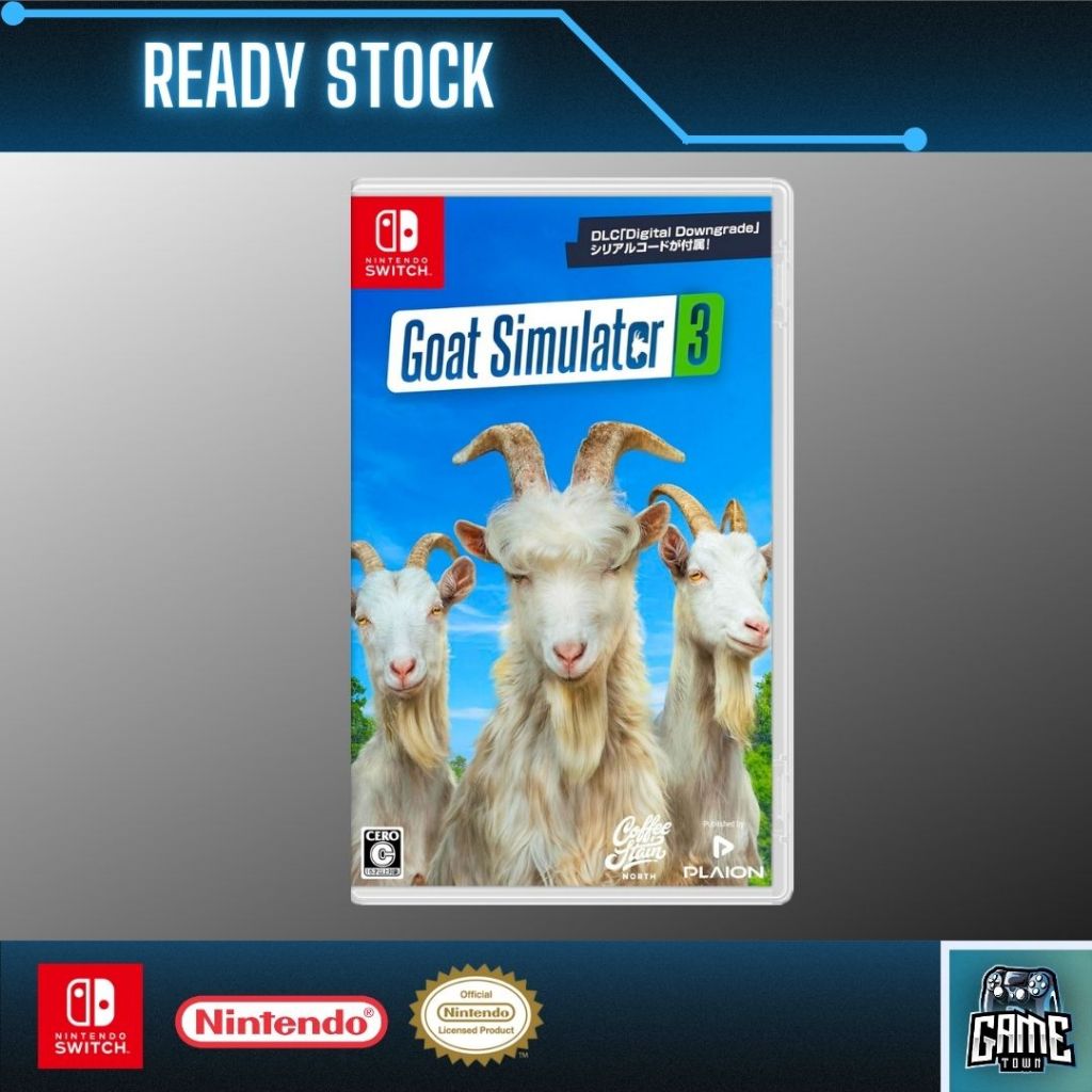 Nintendo Switch Goat Simulator 3 模拟山羊 3 (English/Chinese Ver.) | Shopee ...