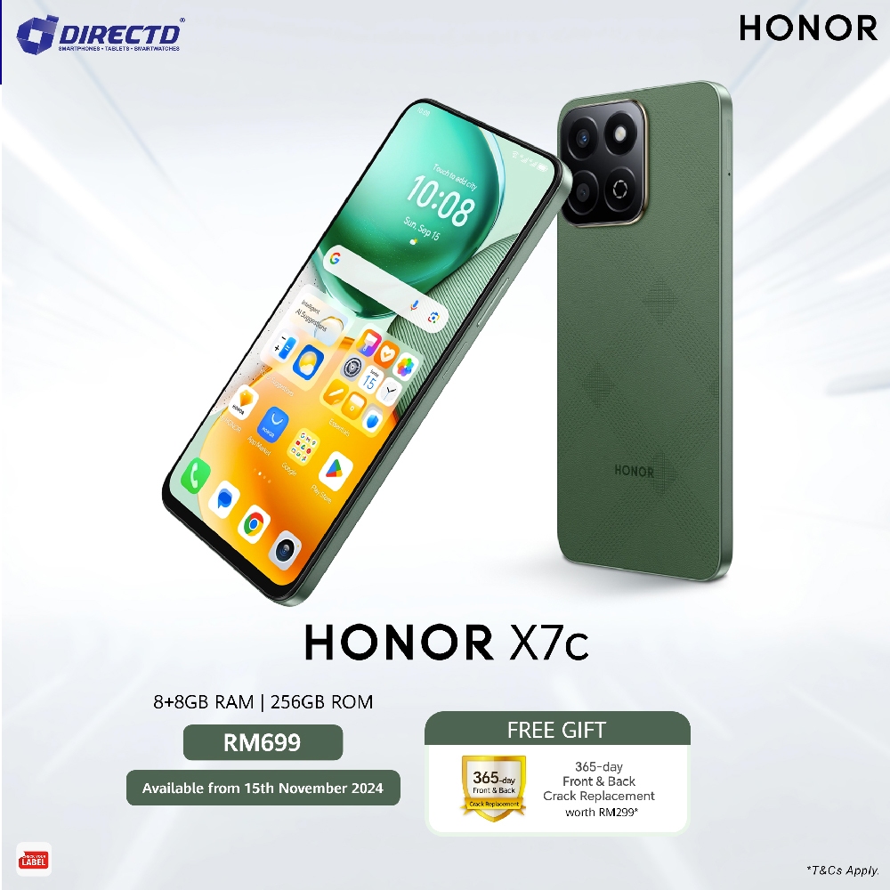 HONOR X7c [8GB RAM | 256GB ROM] | Shopee Malaysia