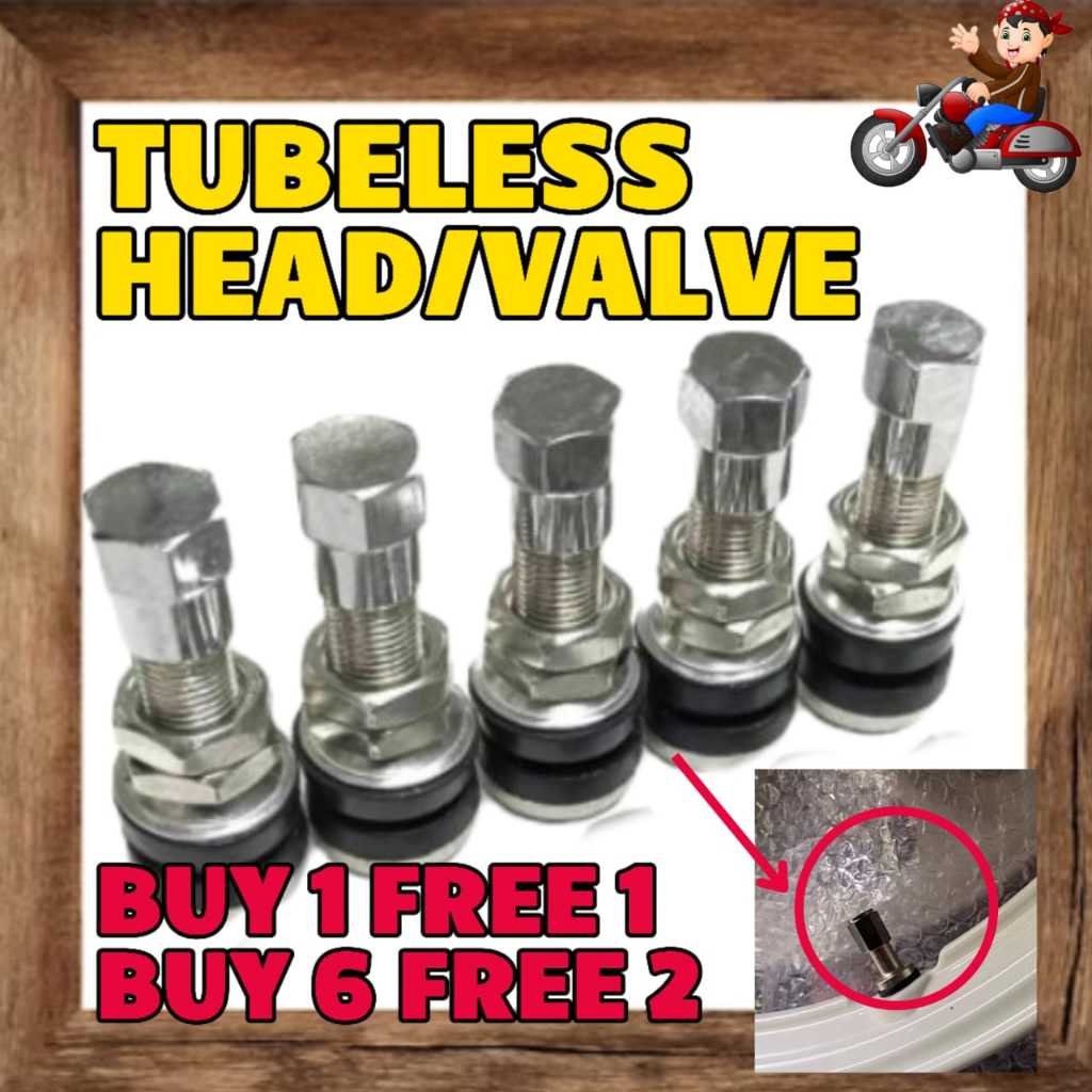 Motorcycle Car Tyre Tubeless Valve Aluminium Kepala Angin Kereta Valve ...