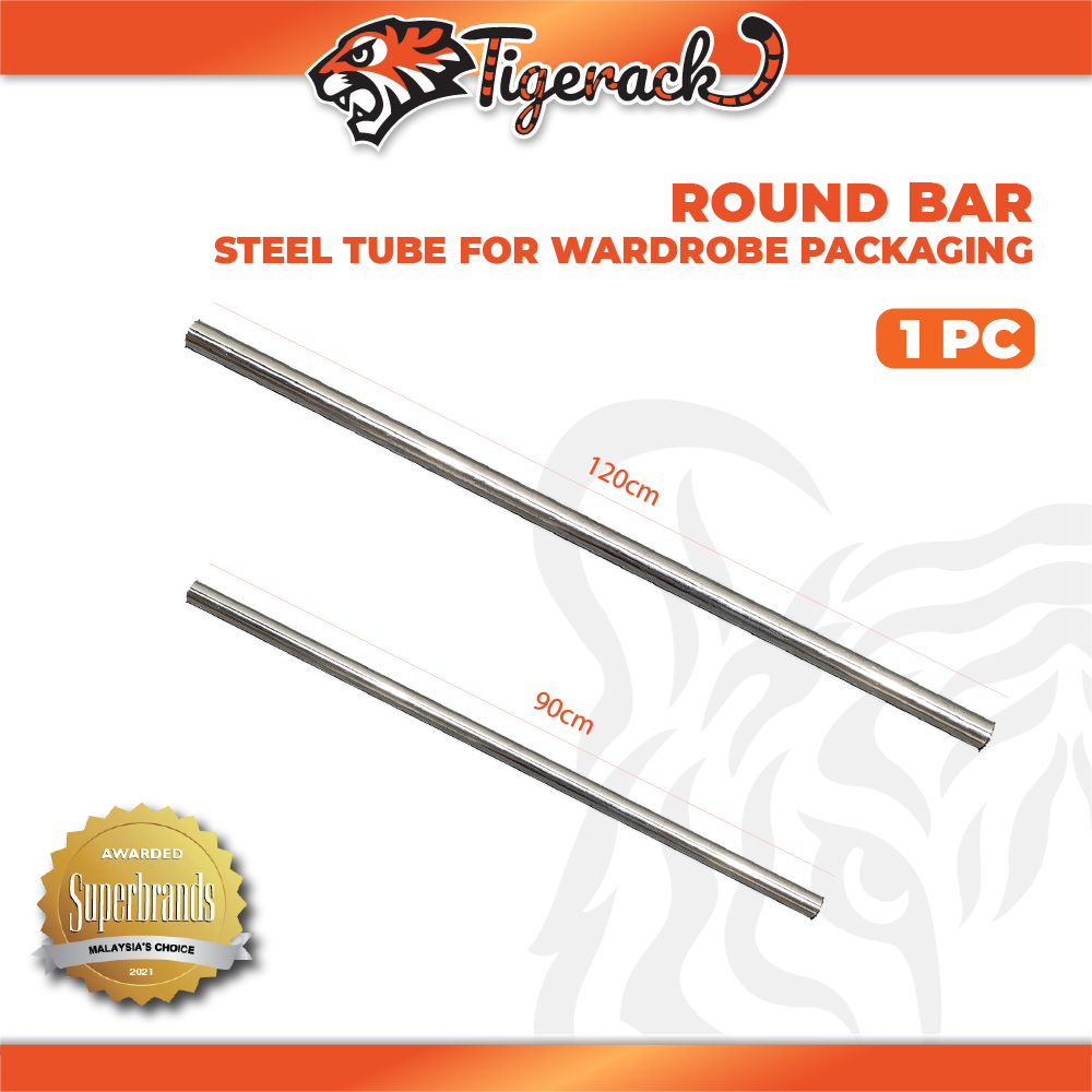 TIGERACK [New Launch] 1Pcs Round Bar Steel Tube Steel Pipe Round Pipe ...