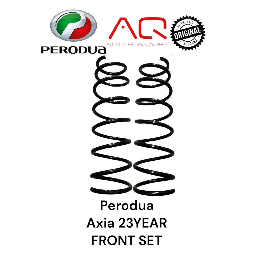 PERODUA ORIGINAL SPRING FOR PERODUA AXIA 2023YEAR FRONT SET 100% ...