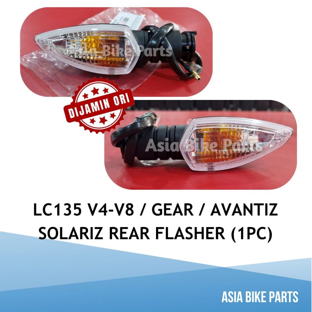 Yamaha Original LC135 V4-V8 / Ego Gear Avantiz Solariz Rear Flasher ...