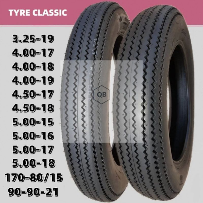 Tyre Zigzag/Tyre Classic 170/80-15/90-90-21/3.25x19/4.0x17/18/19/4.5x17 ...