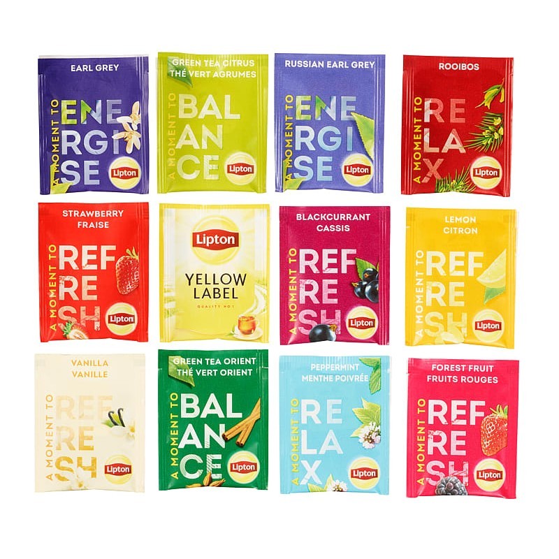 [TEA] Lipton tea 1 pc (assorted teabag) | Shopee Malaysia