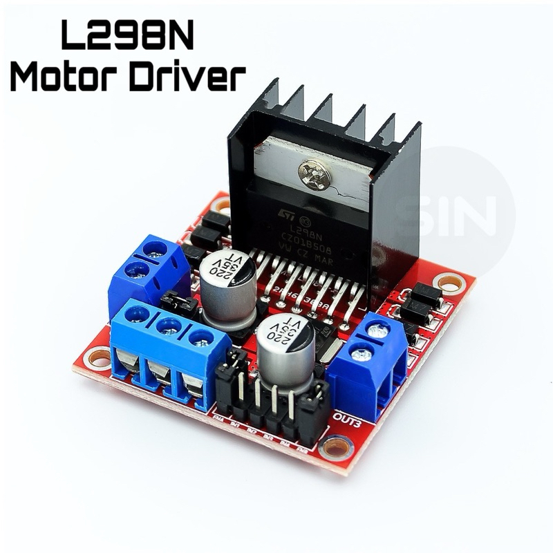 L298N DC Motor Stepper Motor Driver Speed Controller Module Dual H ...