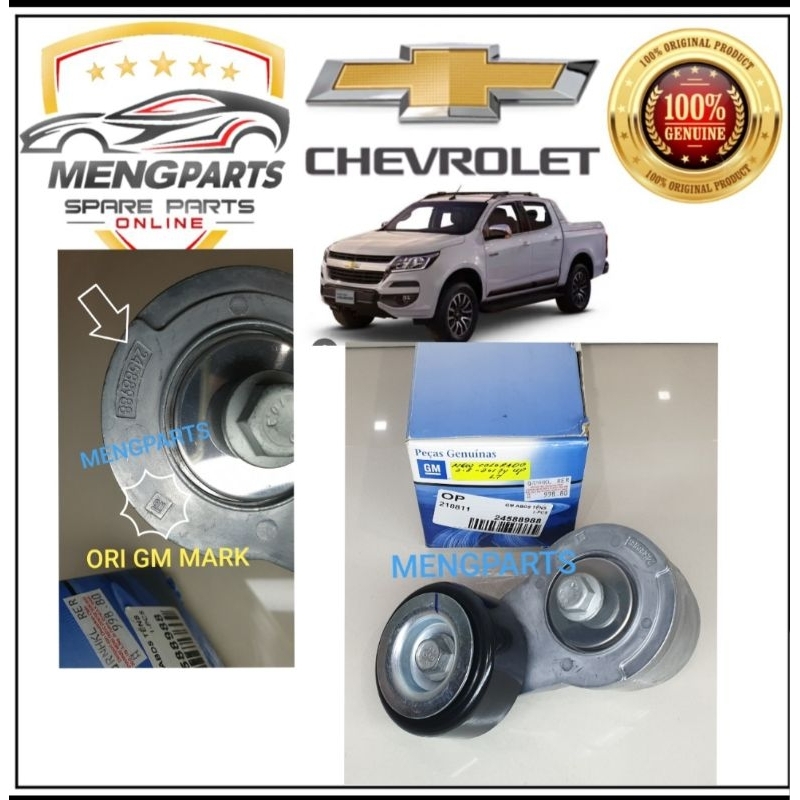 ORIGINAL CHEVROLET COLORADO 2.8 2017Y-2022Y FAN BELT TENSIONER CV ...