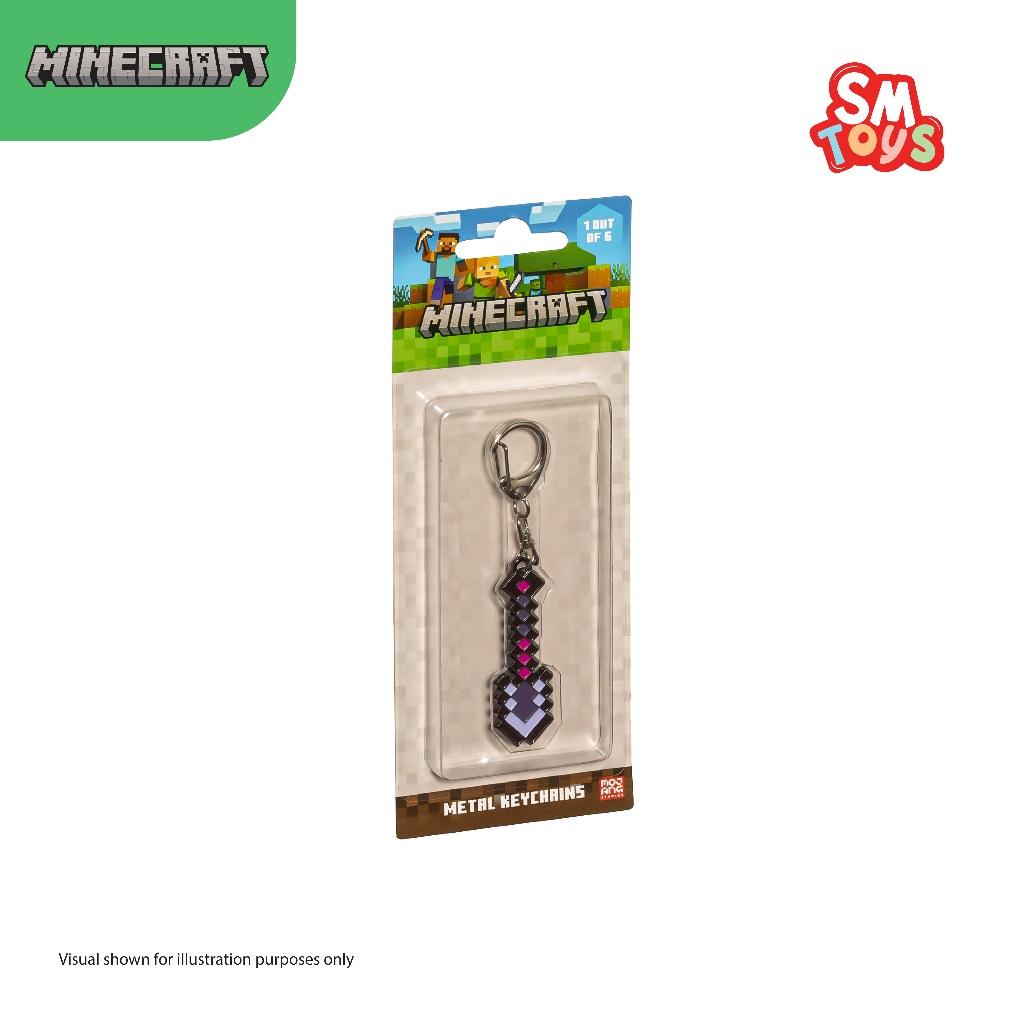 Minecraft Metal Keychains Blister (1 Pack) | Shopee Malaysia