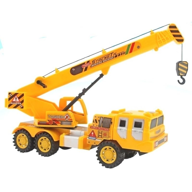READY STOCK TRUCK TOY Crane Toys Truck BIG SIZE PullBack 000A-2/LORI ...