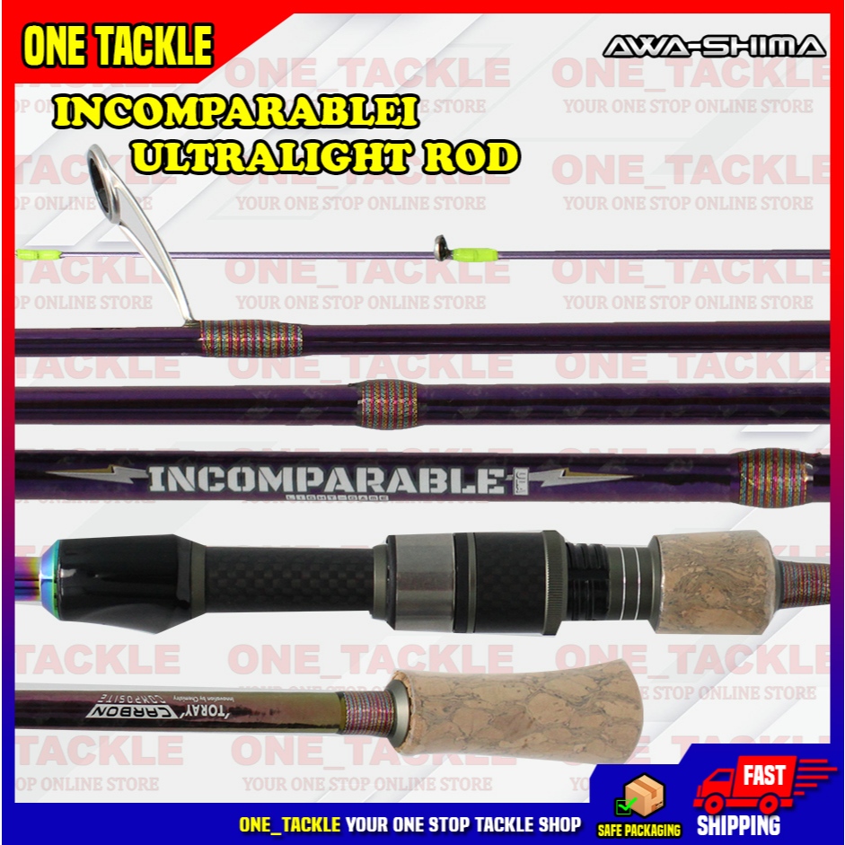 Awa shima incomparable Ultralight spinning rod | Shopee Malaysia