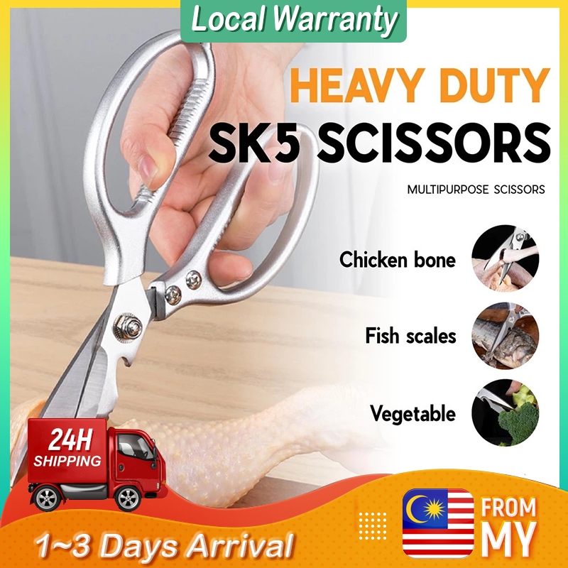 High Quality Kitchen Scissors Stainless Steel Multipurpose Heavy Duty ...