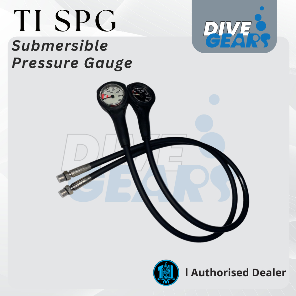 TI Submersible Pressure Gauge SPG Black Cover with High Pressure HP ...