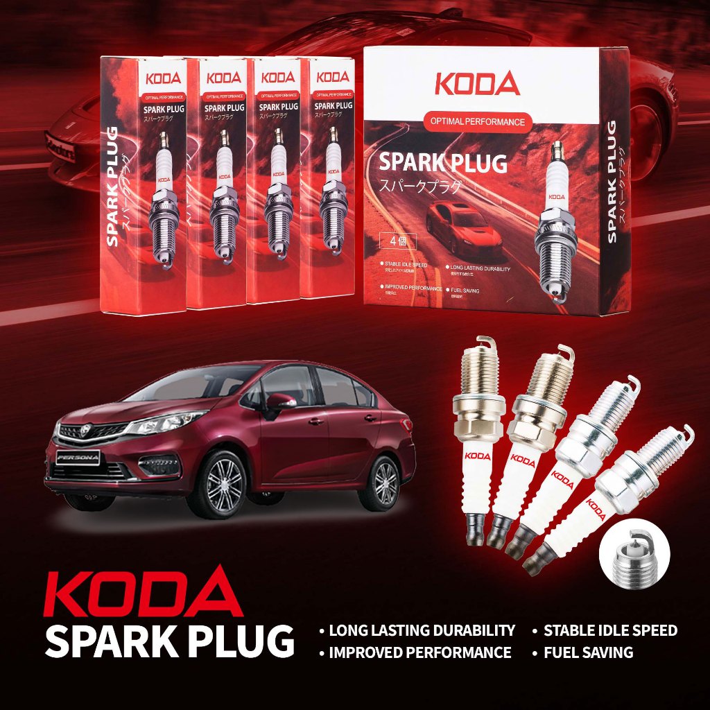 KODA Iridium Spark Plug Proton Persona VVT 1.6 S4PH 2016-Present ...