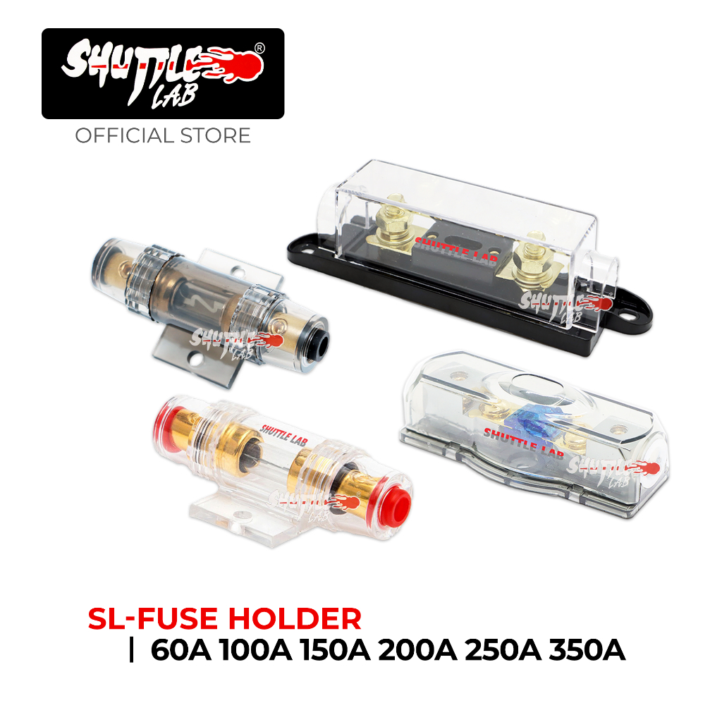 SHUTTLE LAB FuseHolder 60A 100A 150A 200A 250A | Car Audio Amplifier ...