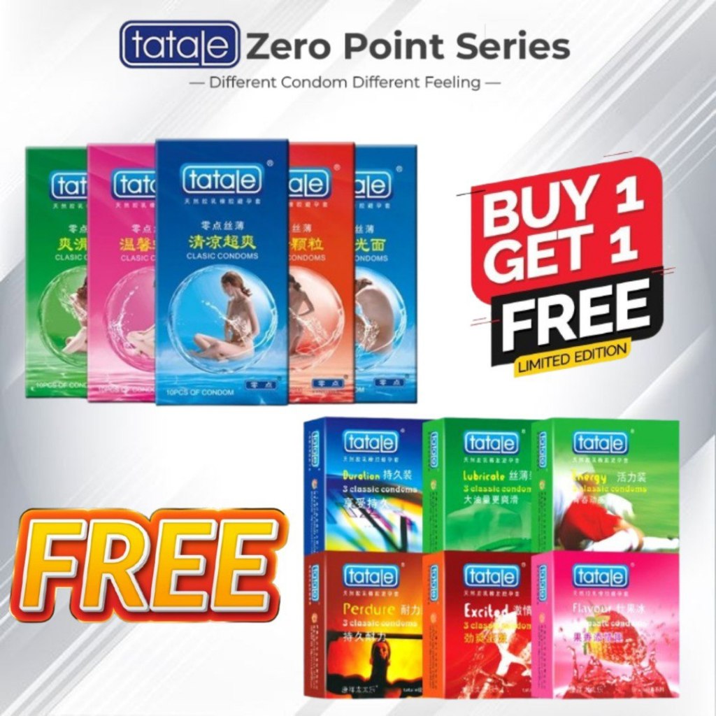 Buy 1 Get 1 Free Limited Edition Zero Point Series Condom | Shopee Malaysia