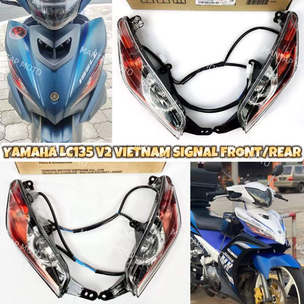 YAMAHA LC135 LC V2 VIETNAM SIGNAL ORANGE FRONT & REAR ( V3-V7 BOLEH PASANG ADD ON WIRE SOCKET ...