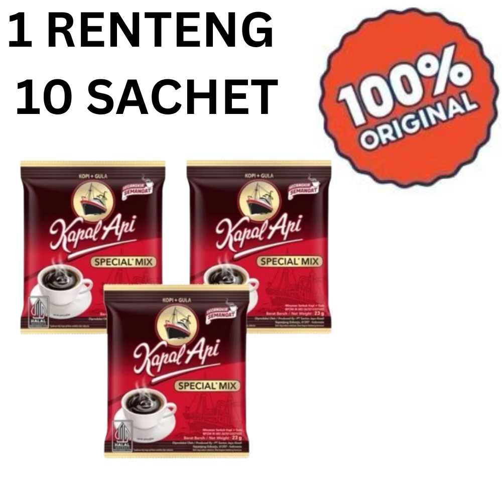 KAPAL API KOPI MIX 1 RENTENG 10 SACHET | Shopee Malaysia