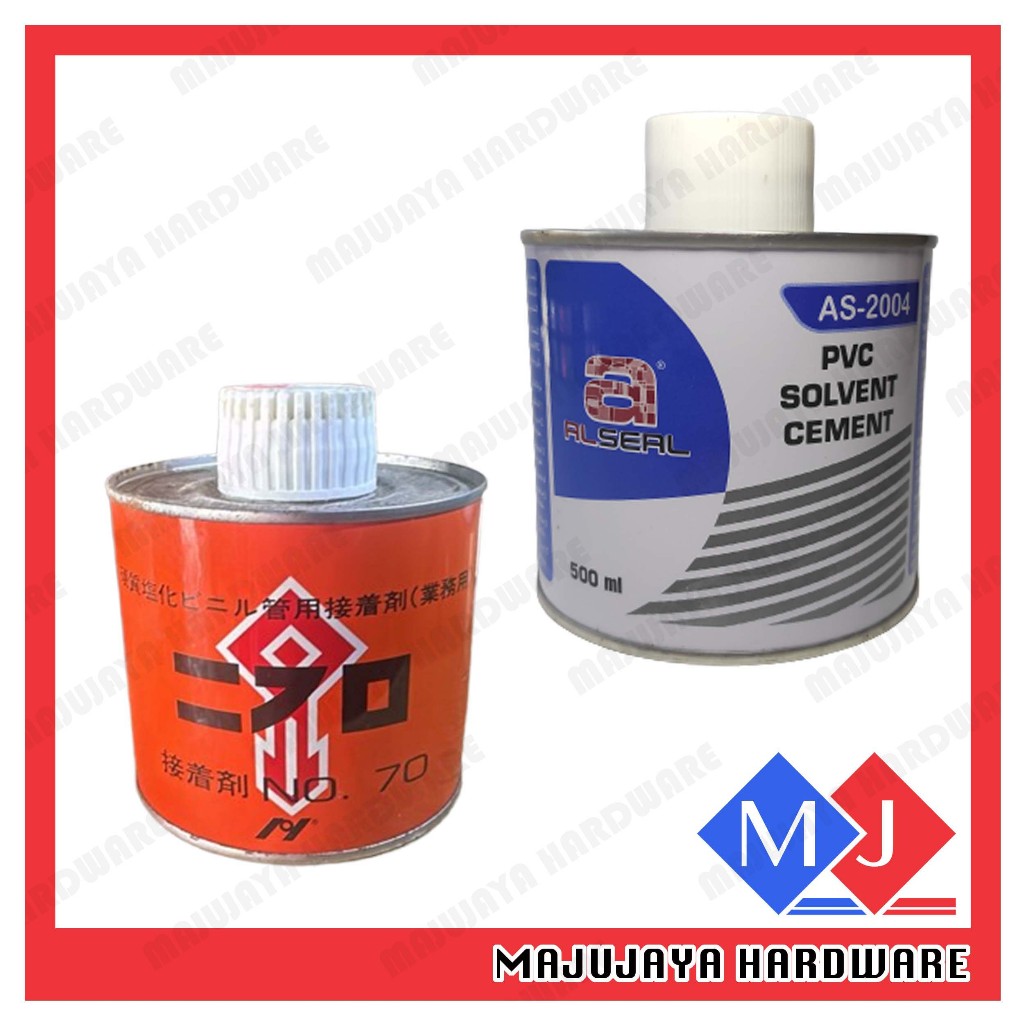ALSEAL PVC Solvent Cement PVC Gam PVC Glue AS-2004 For PVC, uPVC pipe and Fitting 500mL PVC Pipe ...