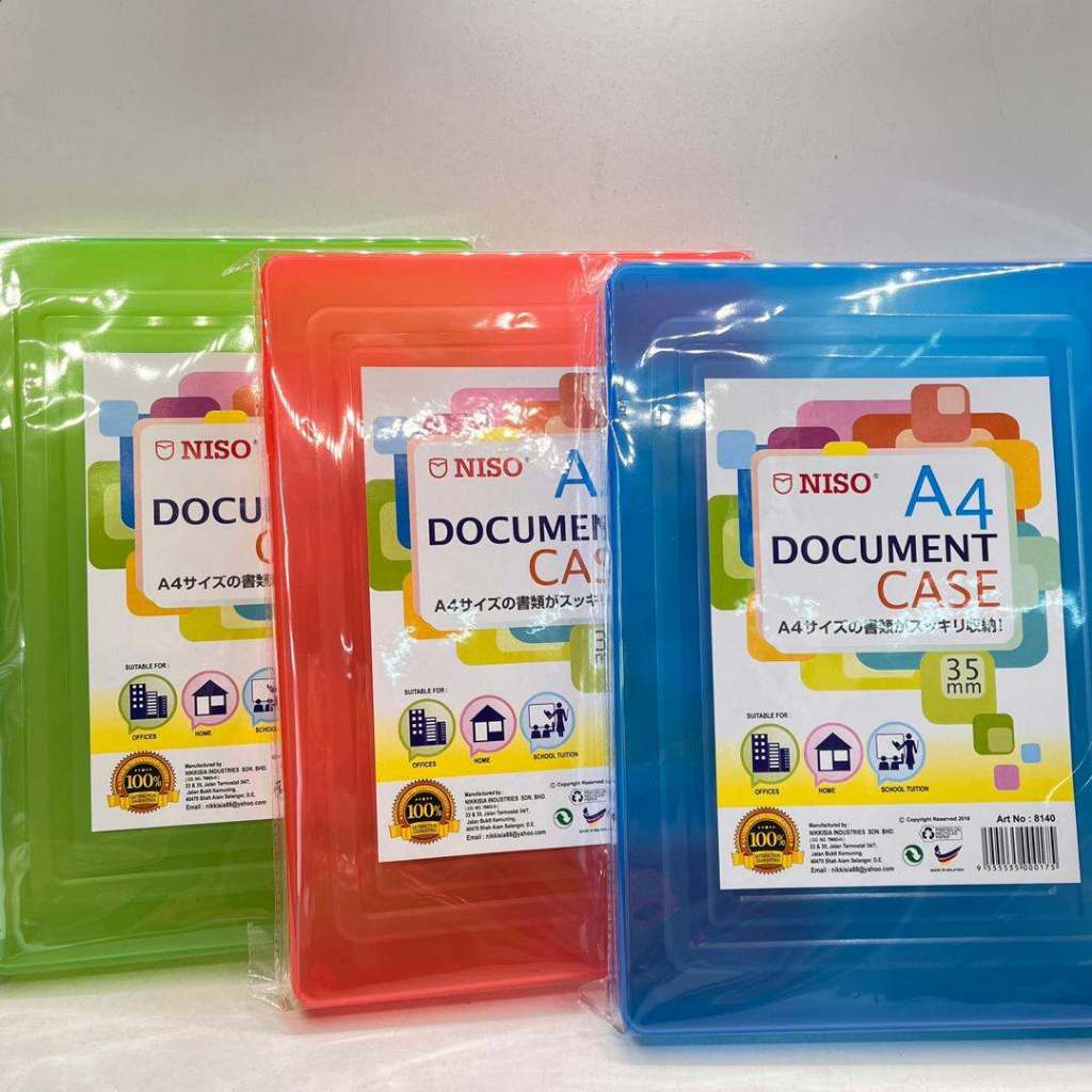 Niso A4 Size Document Case 35MM (DC 8140) | Shopee Malaysia