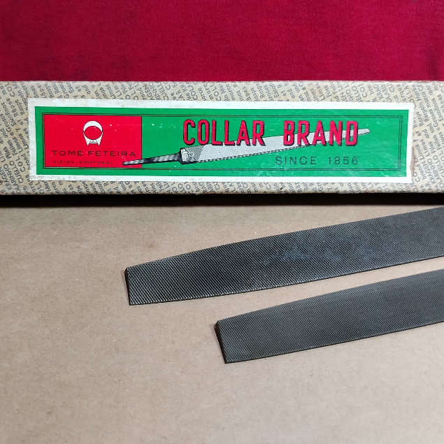 TOME FETEIRA Knife Steel File/ Kikir Besi (Smooth/ Second/ Bastard Cut ...