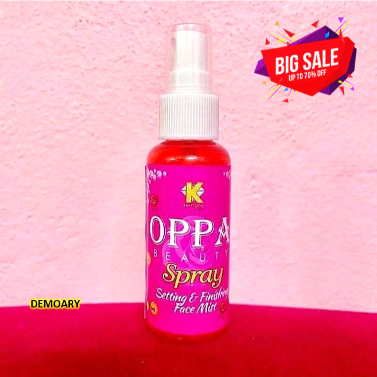 Spray Muka Lock Makeup - Oppa Setting Spray Harga Murah Aja dengan ...