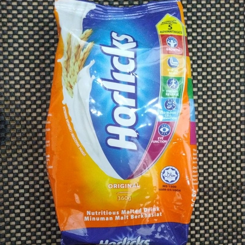 HORLICKS ORIGINAL Refill Pack 360g (Exp: 30/10/2025) | Shopee Malaysia