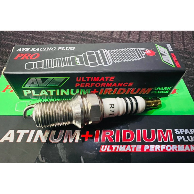 AVS Platinum + Iridium spark plug (R7I CAMPRO ) | Shopee Malaysia