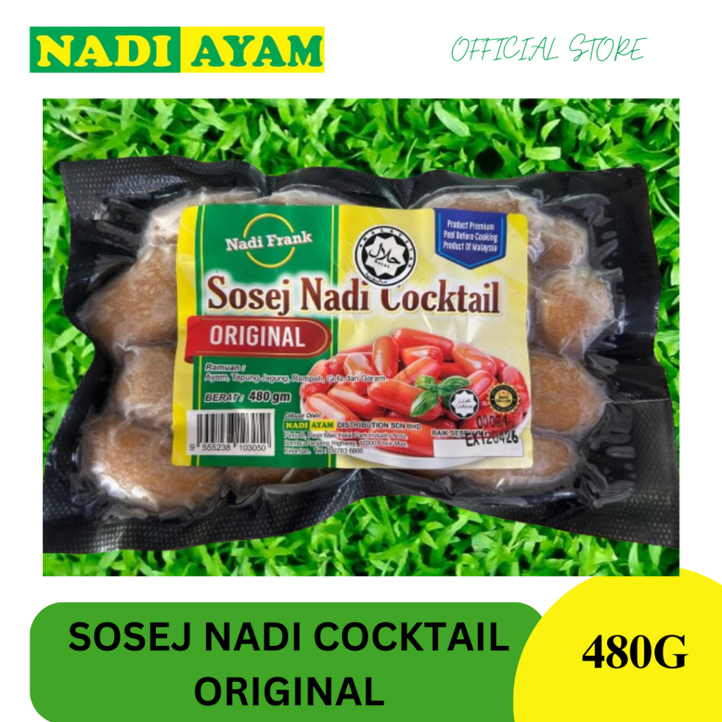 [HALAL] NADI FRANK SOSEJ NADI COCKTAIL COLOGEN 480G | Shopee Malaysia