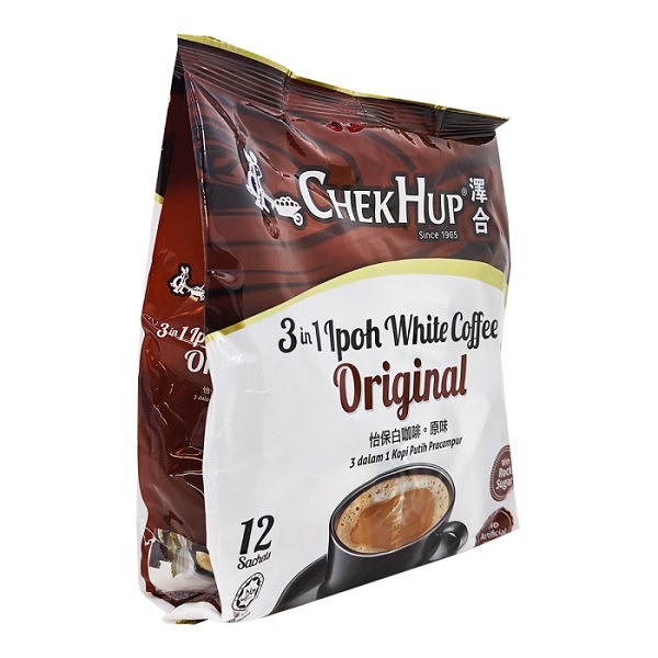 BB:11-2025 Chek Hup 3 in 1 Ipoh White Coffee Original 40g x 12s 泽合怡保白咖啡 | Shopee Malaysia