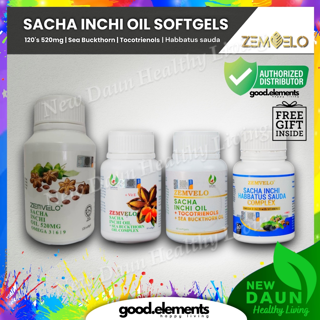 ZEMVELO SACHA INCHI OIL SEABUCKTHORN | TOCOTRIENOLS | HABBATUS SAUDA ...