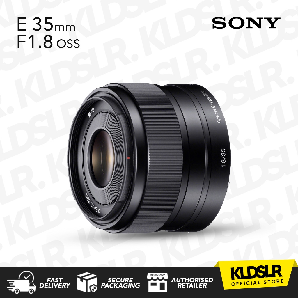 (READY STOCK) Sony E 35mm F1.8 OSS Lens For Sony A6400 | A6500 | A6600 | ZV-E10 II | A6700 ...